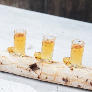 Personalized Cowboy Boot Shot Glass Set, Real Glass Cowgirl ...