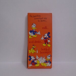 Vintage Donald Duck Collectible Sunshine Straws 1950s Disney - Etsy