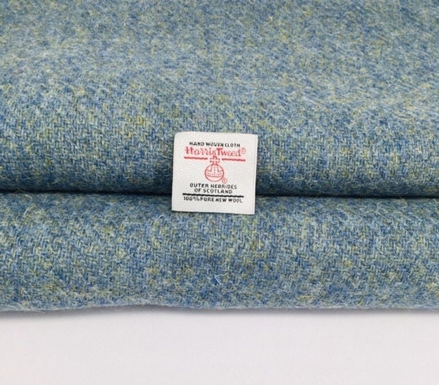 Harris Tweed Fabric Plain Herringbone Dogtooth Houndstooth | Etsy