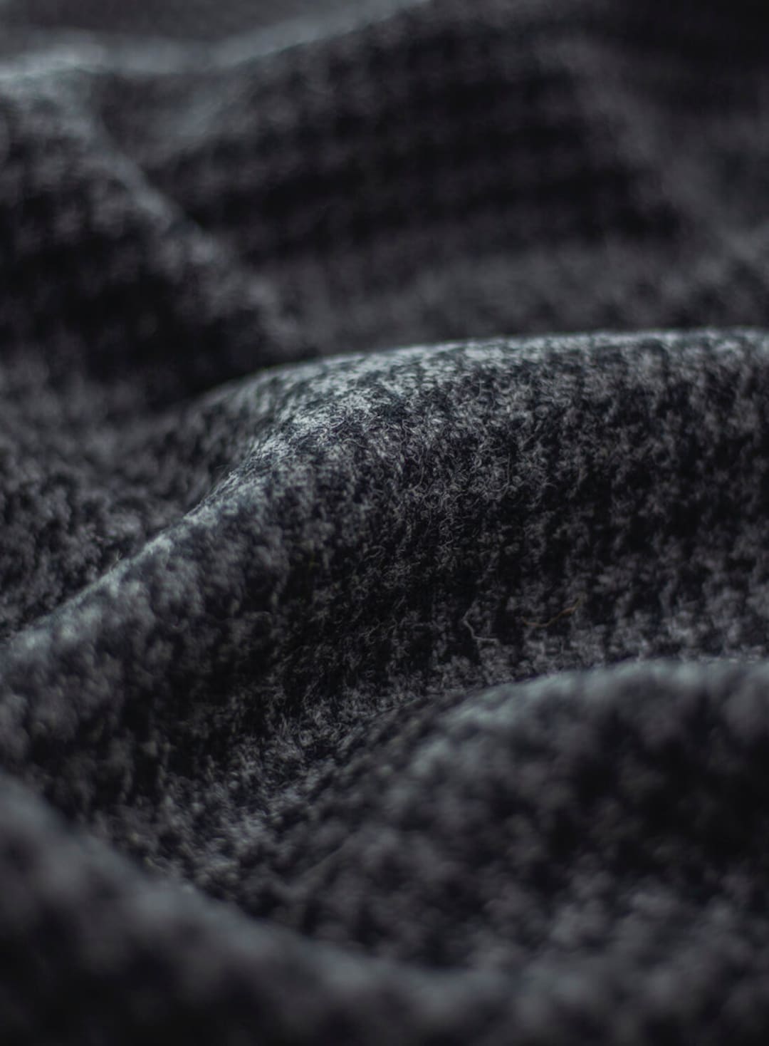 Harris Tweed Black Grey Houndstooth Dogtooth Suitable for All ...