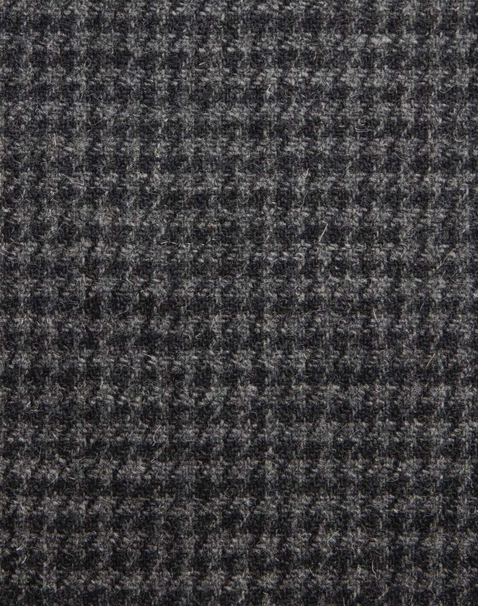 Harris Tweed Black Grey Houndstooth Dogtooth Suitable for All ...