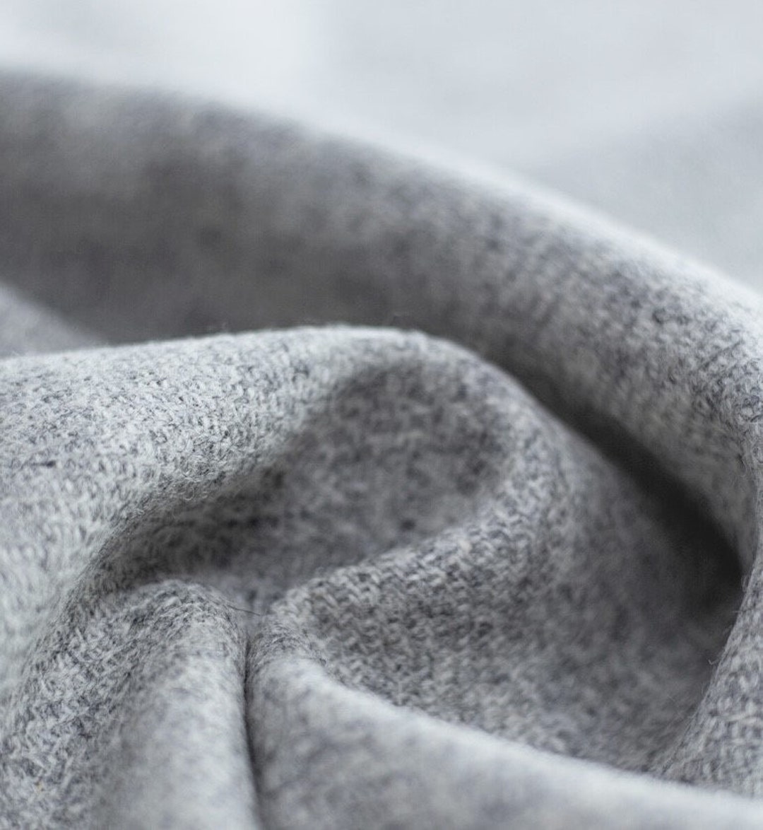 Harris Tweed Fabric Light Grey Upholstery Grade 30,000 Rubs Free Labels ...