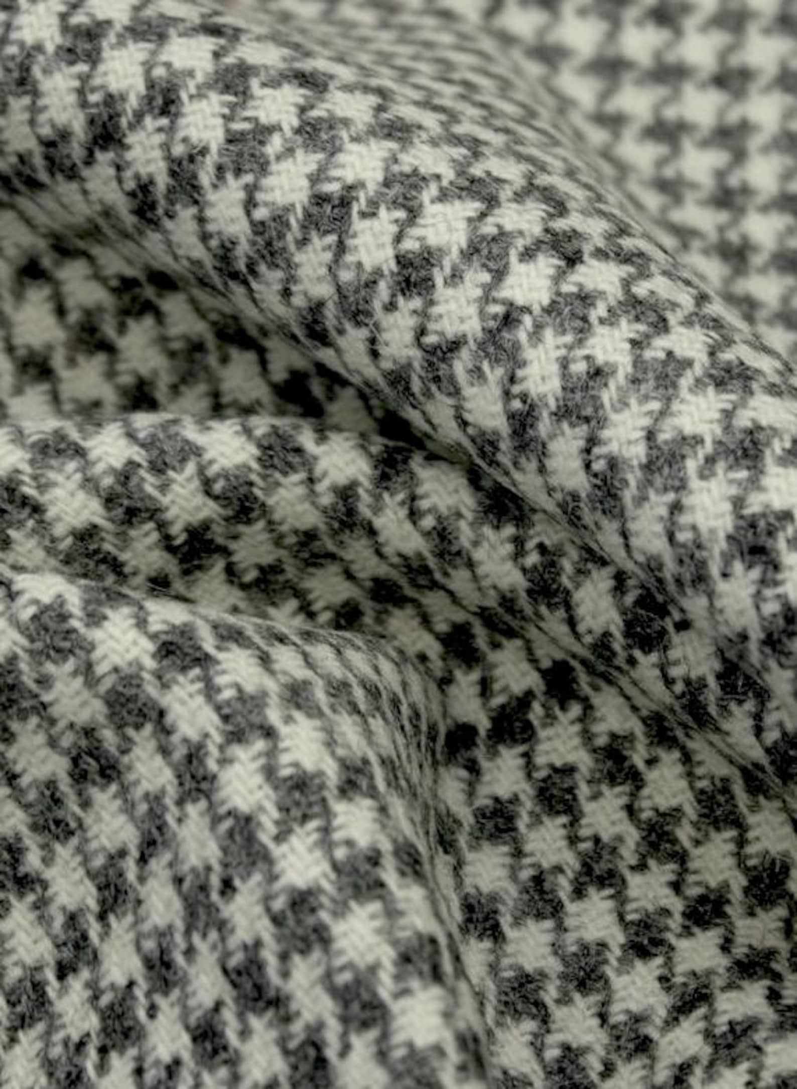 Harris Tweed Grey White Houndstooth Dogtooth Suitable for All ...
