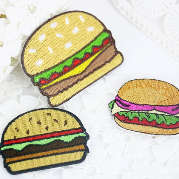 Cheeseburger Patch - Etsy