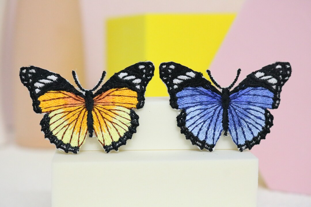 Morpho Patch, Butterfly Patch, Iron on Patch/embroidered Patch/funny ...