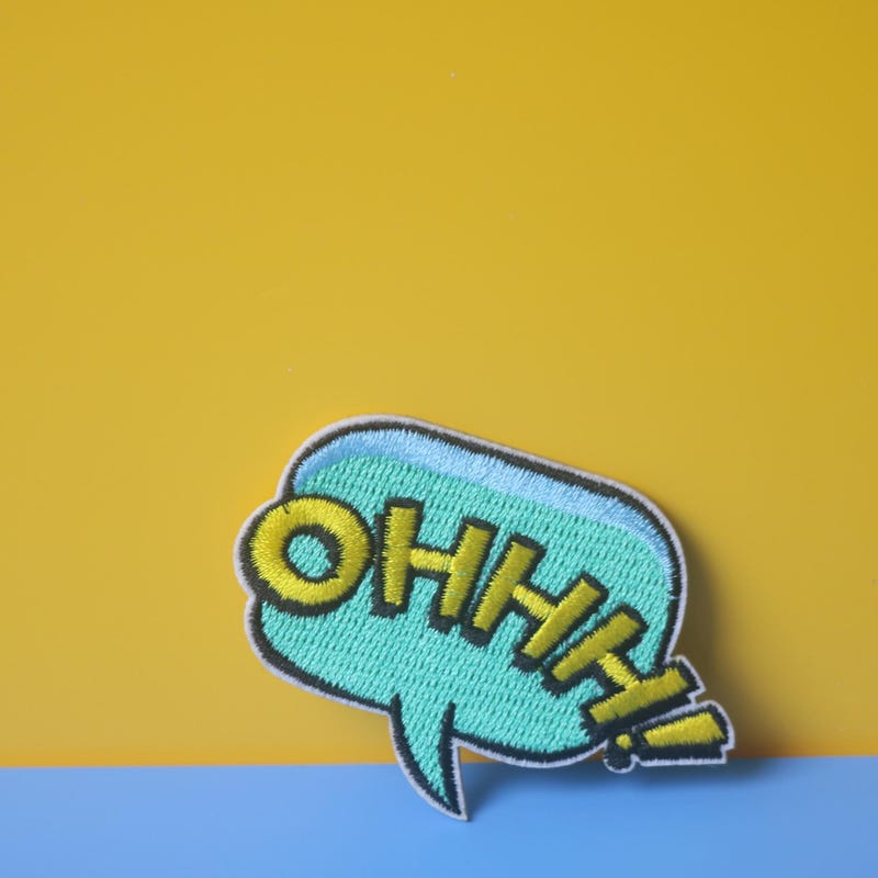 Speech Bubble Patch - Etsy