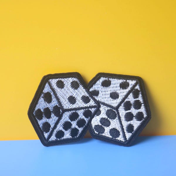 Embroidered Dice Bag - Etsy