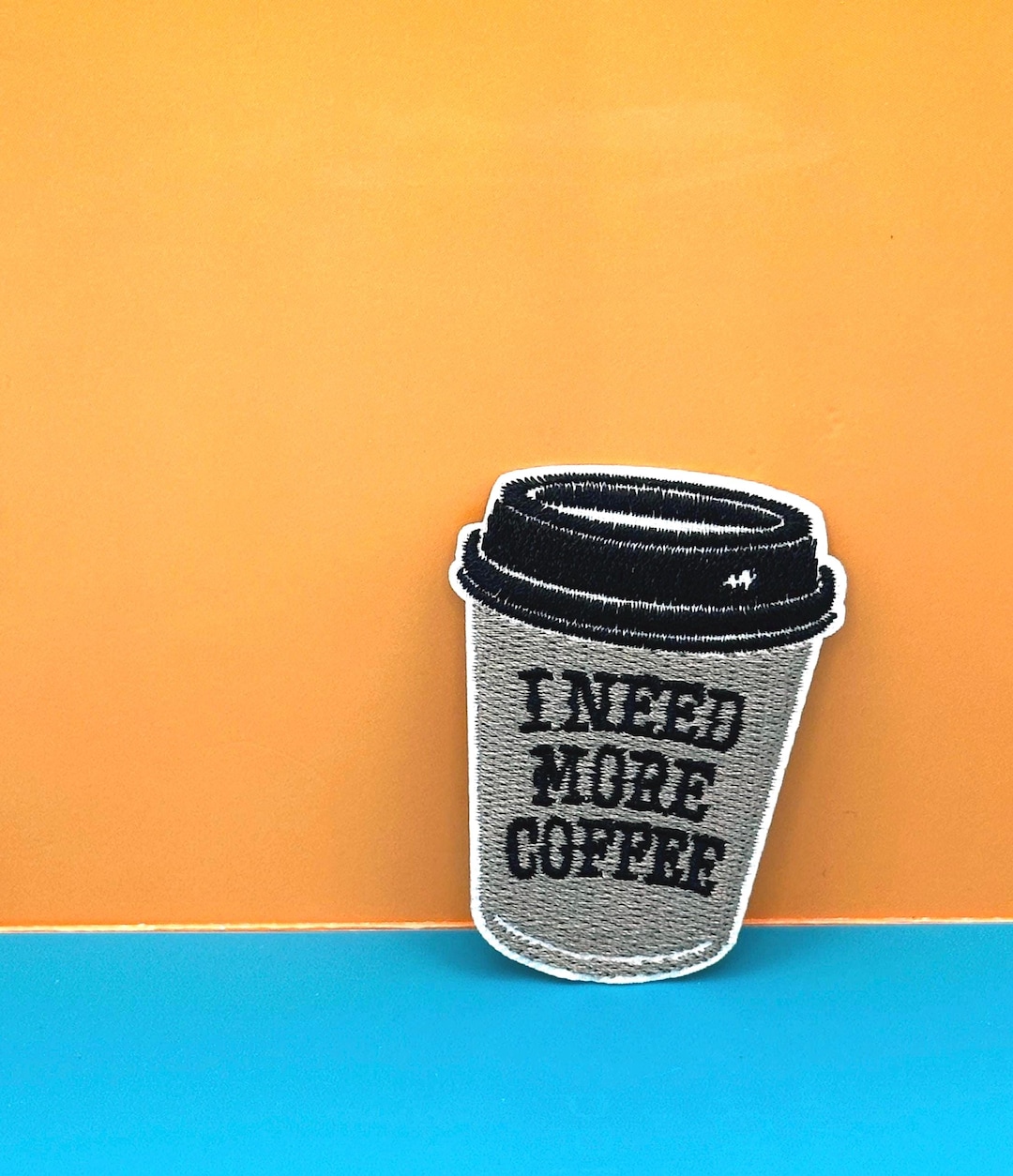 Coffee Need More Coffee Iron on Patch/embroidered Patch/funny Patch/applique/sew on Patch - Etsy