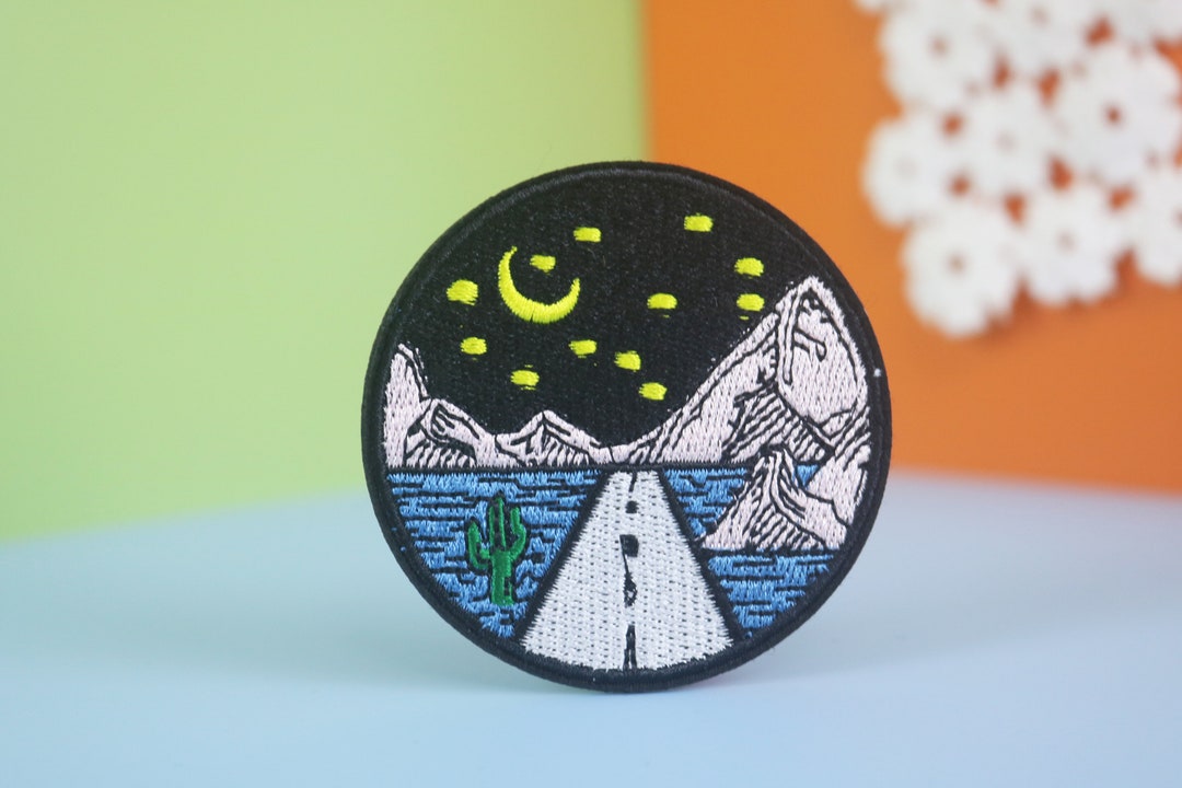 Highway Patch, Outdoor Patch, Iron on Patch/embroidered Patch/funny ...