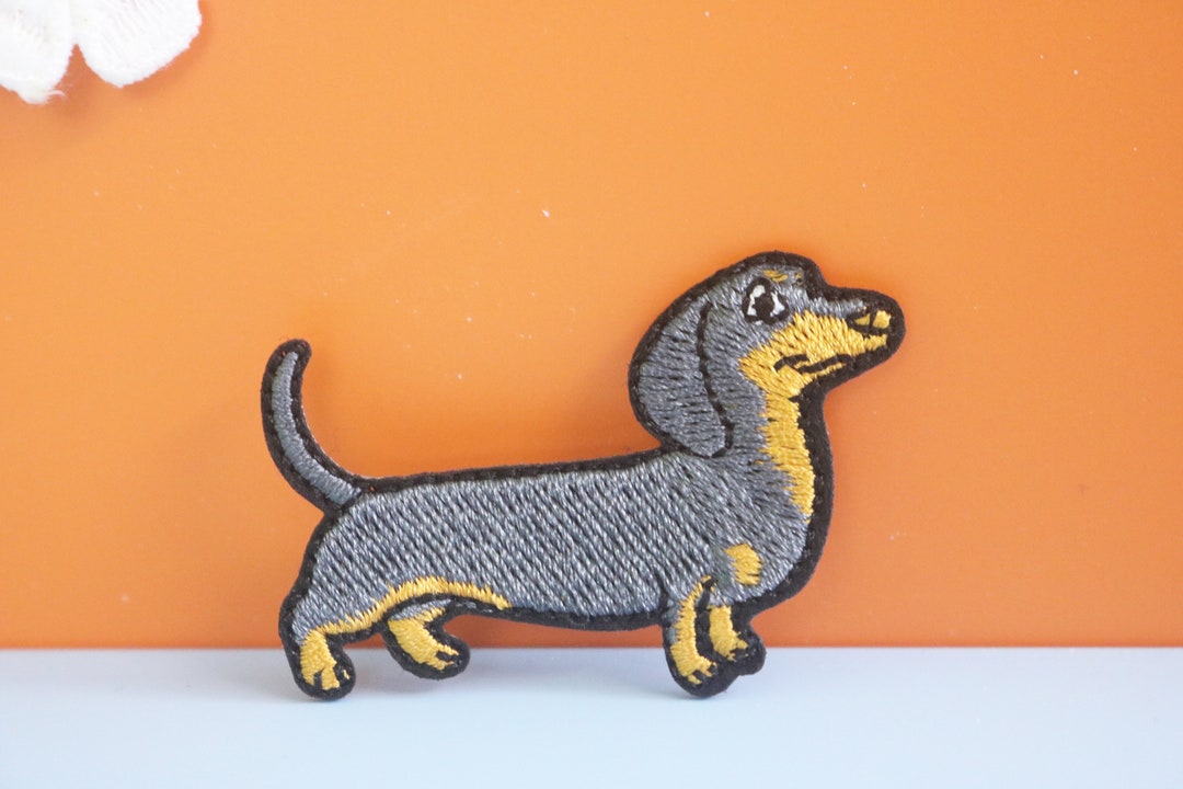 Dachshund Patch, Dog Patch, Iron on Patch/embroidered Patch/funny Patch ...