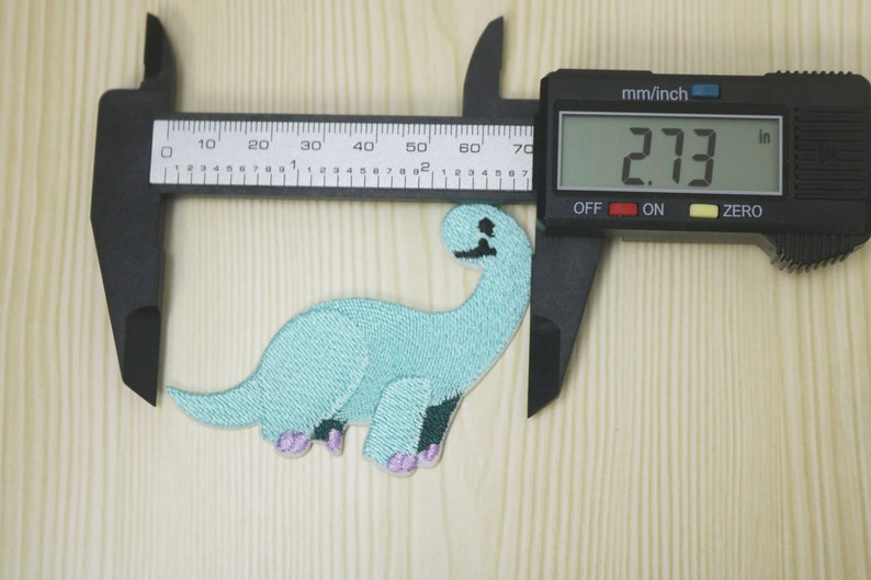 Cute Brontosaurus Patch, Dinosaur Patch, Ciron on Patch/embroidered Patch/funny Patch/applique ...