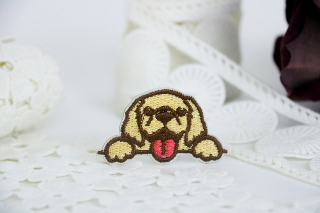 Labrador Patch, Dog Patch, Puppy, Iron on Patch/embroidered Patch/funny ...