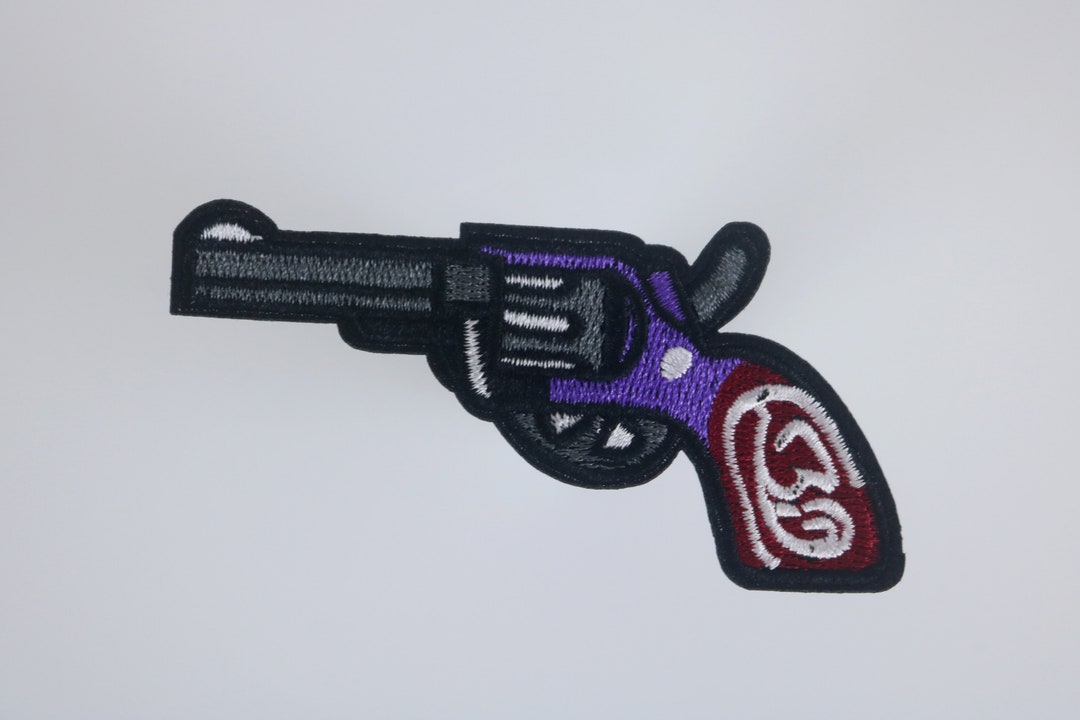 Gun Patch, Revolver Patch, Iron on Patch/embroidered Patch/funny Patch ...