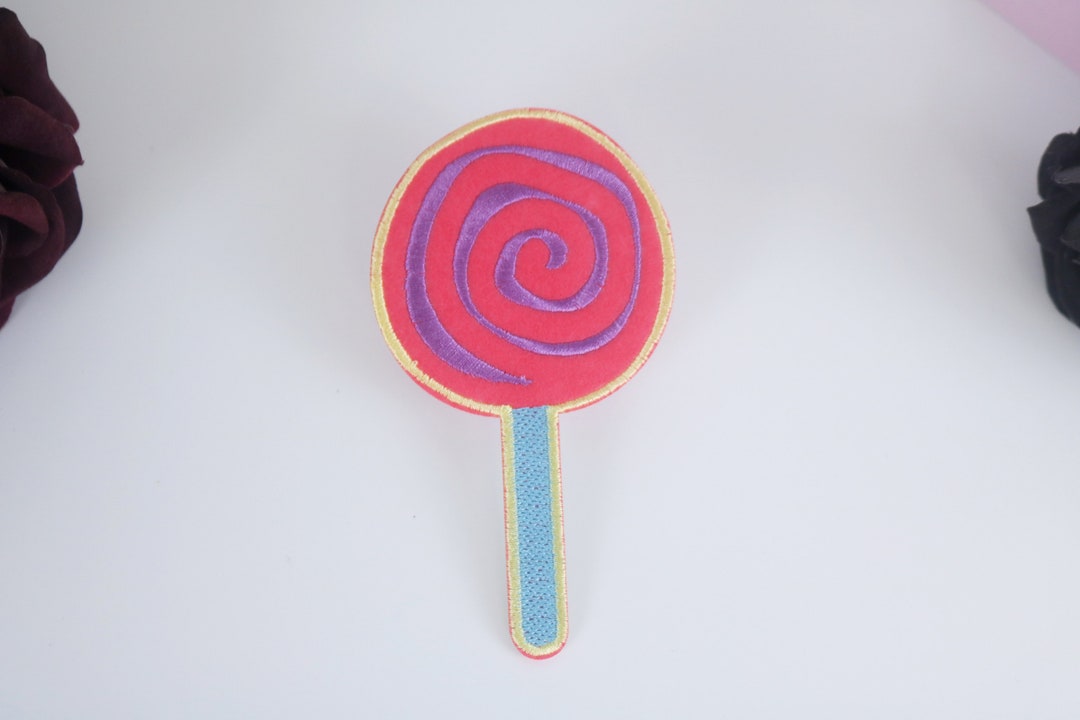 Lollipop Patch, Candy Patch, Iron on Patch/embroidered Patch/funny ...