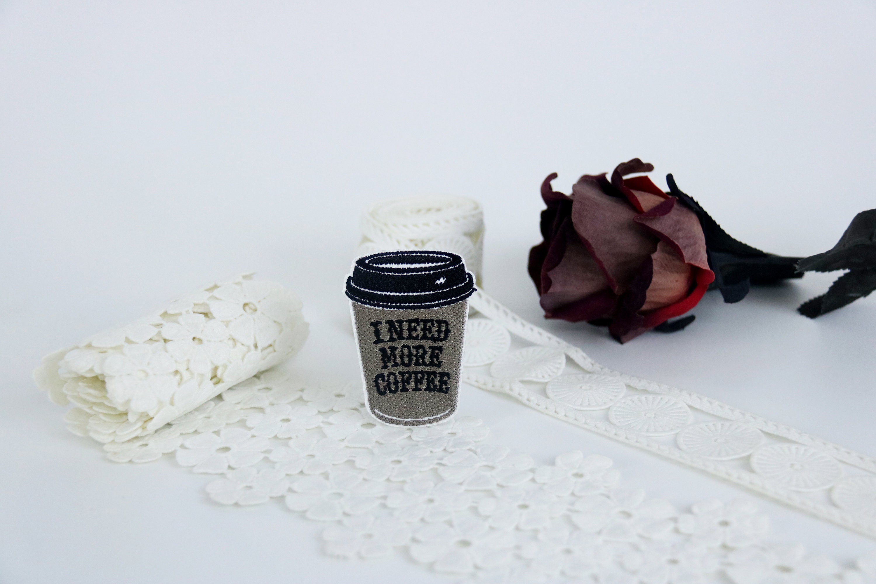 Coffee Need More Coffee Iron on Patch/embroidered Patch/funny Patch/applique/sew on Patch - Etsy