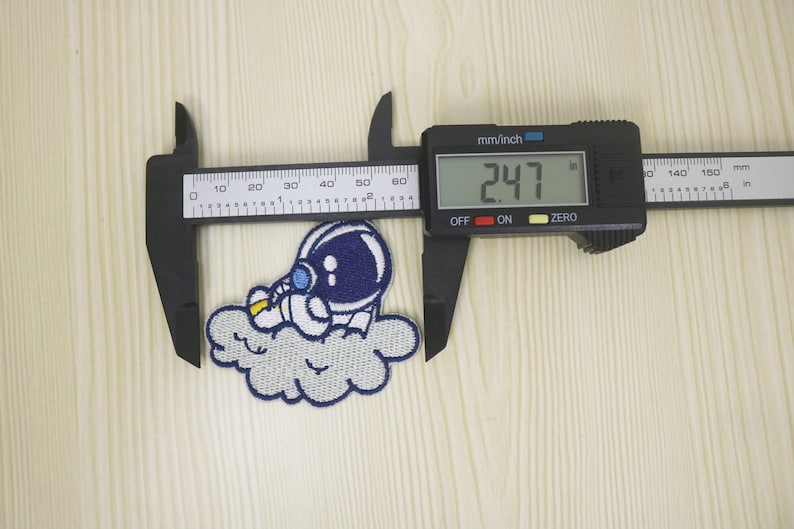 Astronaut on the Dark Cloud Patch, Spaceman, Iron on Patch/embroidered Patch/funny Patch ...