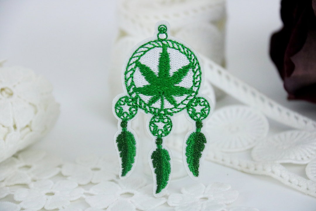 Weed Dream Catcher Patch, Iron on Patch/embroidered Patch/funny Patch ...