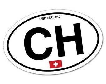 Swiss Alps Sticker | Etsy