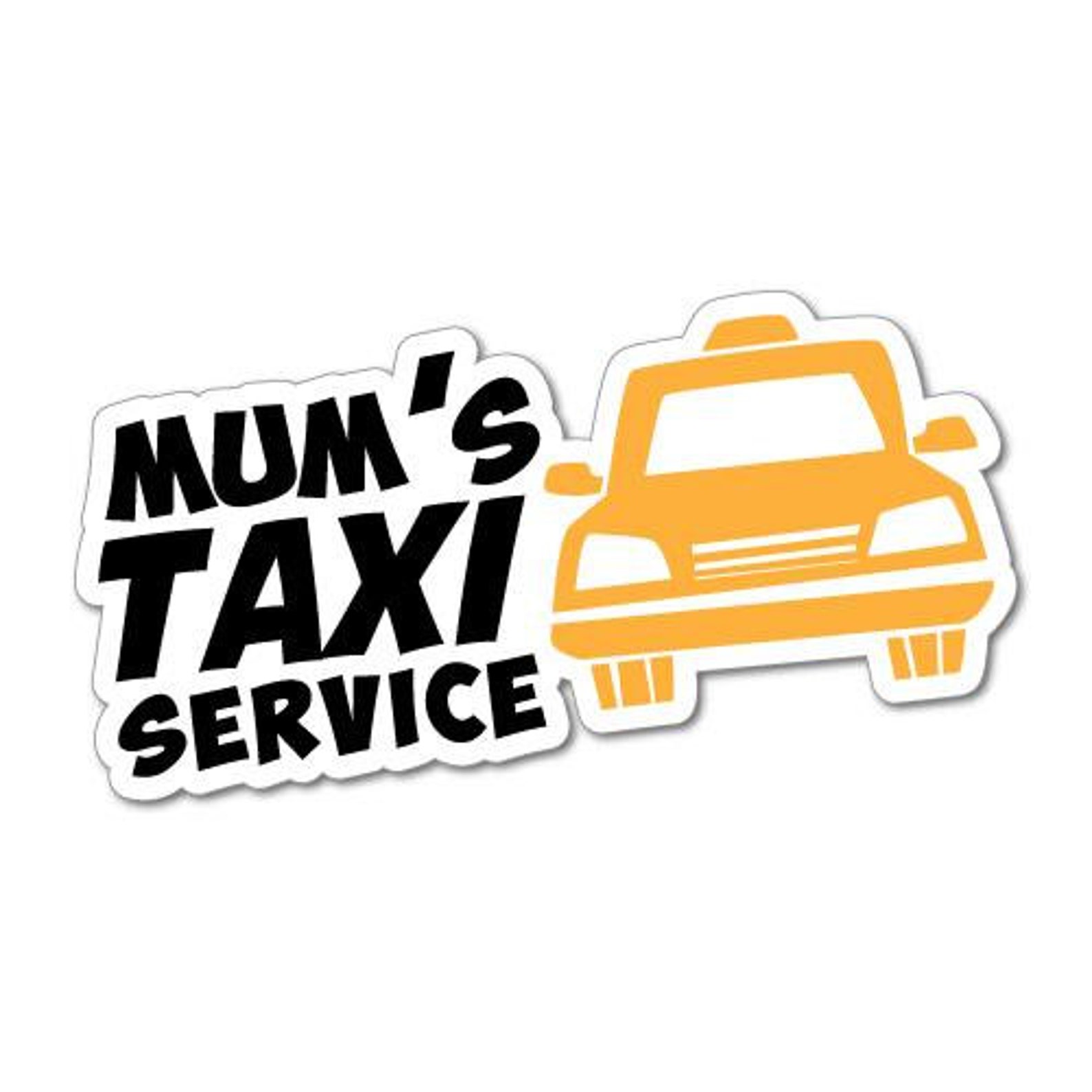 Mums Taxi Service Jdm Sticker Decal Japan Domestic Market Cars | Etsy