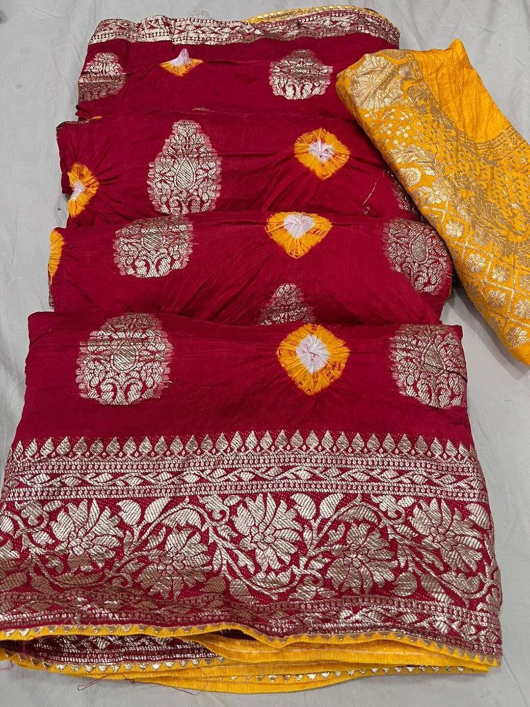 Beautiful Russian Silk Saree With Silver Zari Weaving Ethnic Soft Saree ...