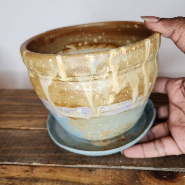 Hand Thrown Pots - Etsy