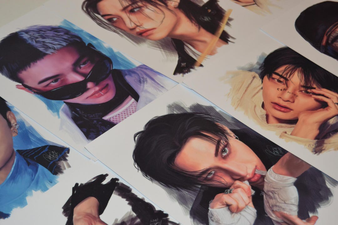 Stray Kids KARMA Fanart - Kpop Illustrations - Etsy UK