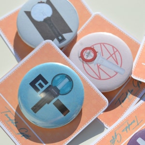 Kpop Button Pin Badge Lightstick Button - Etsy