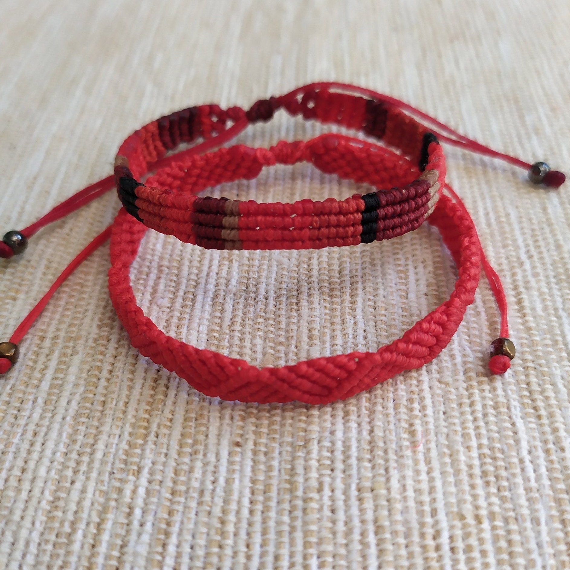 Macrame Bracelet/surfer Bracelet/everyday Bracelet/best Friend Bracelet ...