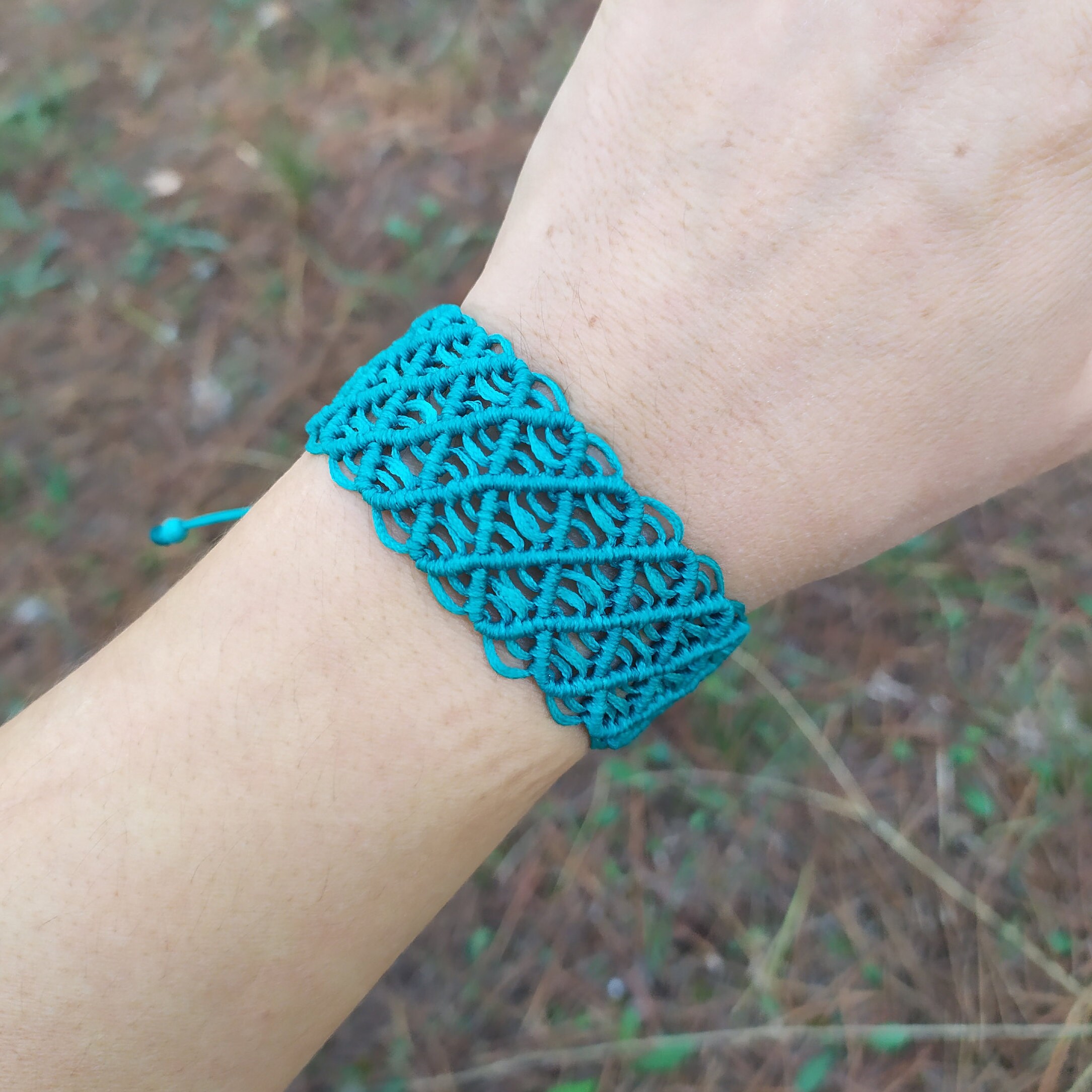 Macrame Bracelet/knotted Bracelet/boho Bracelet/hippie Bracelet ...