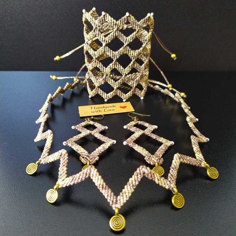 Zig Zag Necklace - Etsy