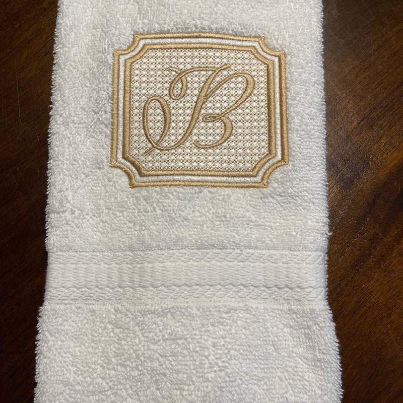 Embossed Monogram - Etsy