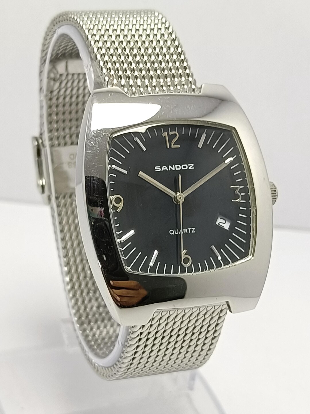 Sandoz Quartz Datic Swiss Made Wrist Watch for Men's in Working ...