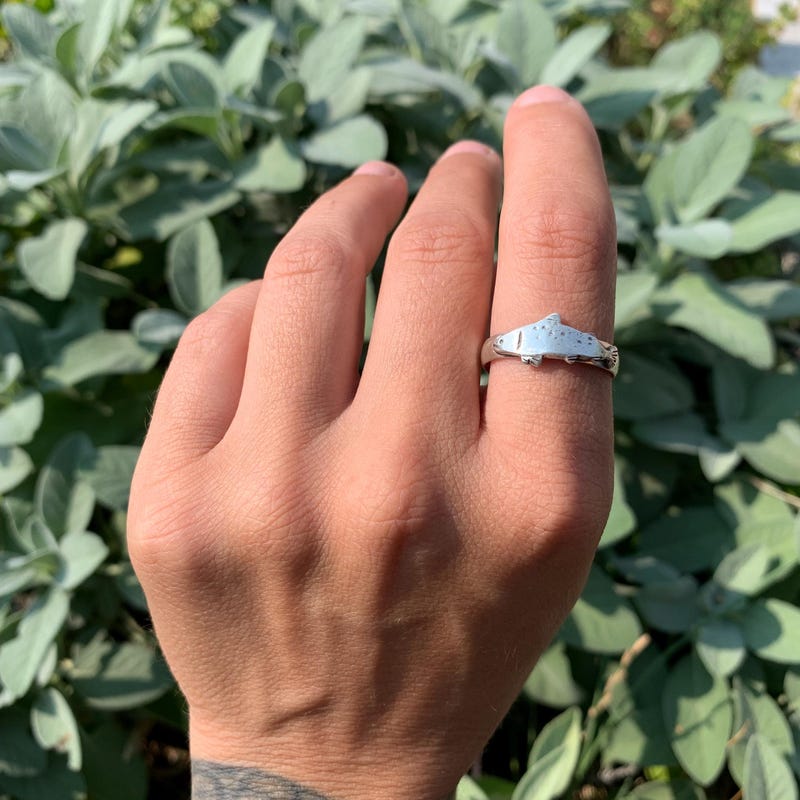 Salmon Ring - Etsy