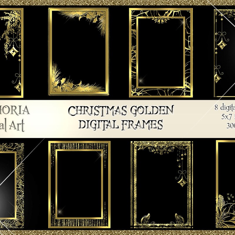 Gold Christmas - Etsy