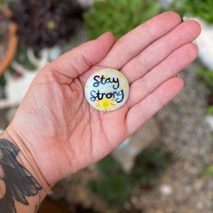 Positivity Pocket Hug Pebbles - Handmade - Hand Painted - Happiness ...