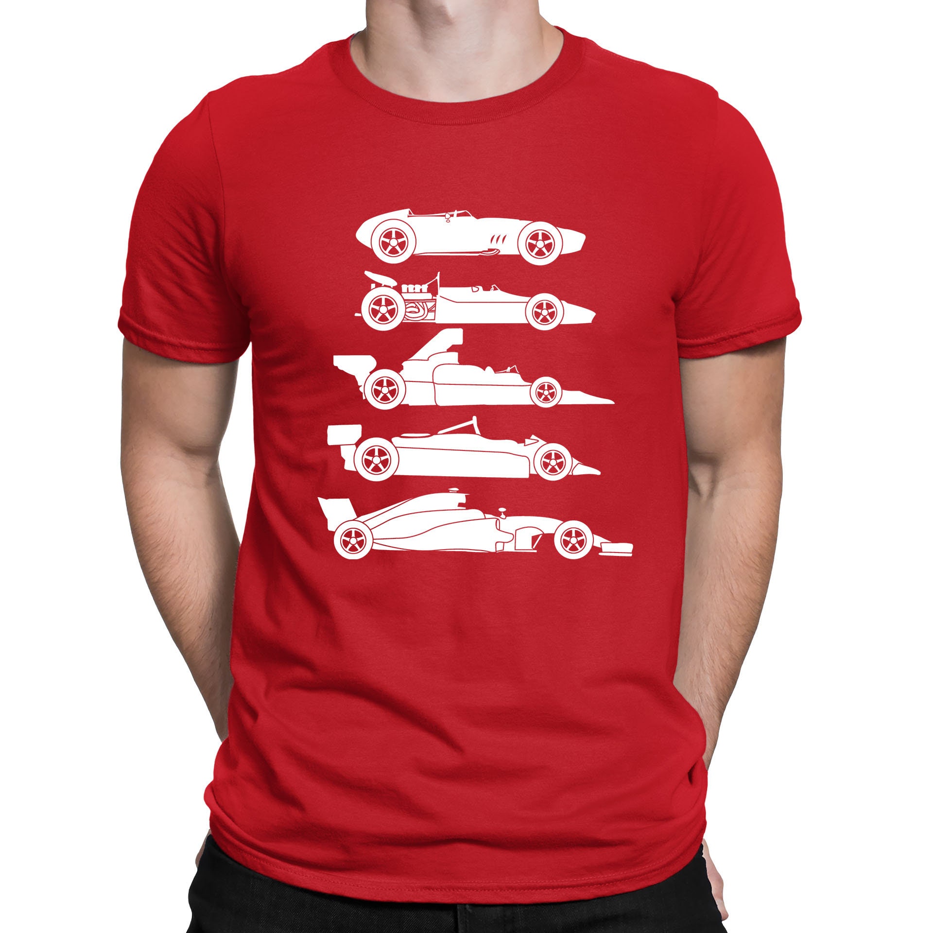Evolution of the Formula F Car 1 One T-shirt Mens Womens and - Etsy UK