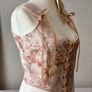 Renaissance Lace up Bodice, Medieval Boned Corset Top, Custom Cosplay ...