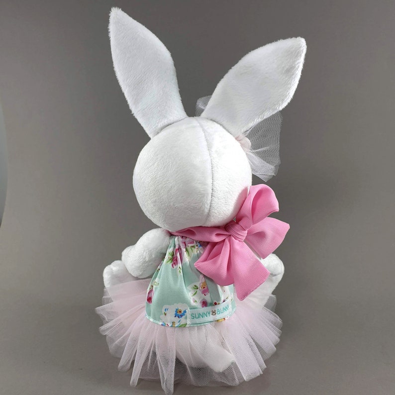 Bunny Toy for Baby Girl. Plush Bunny Rabbit. Easter Stuffed Bunny ...