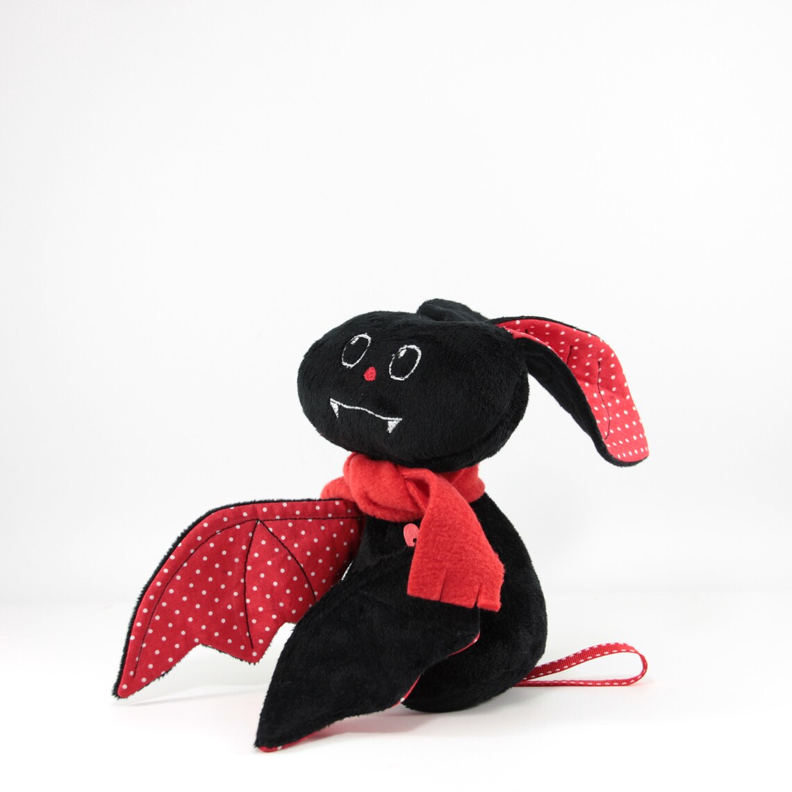 Black Stuffed Bat Toy for Kids. Hanging Bat Plushie for Car. - Etsy