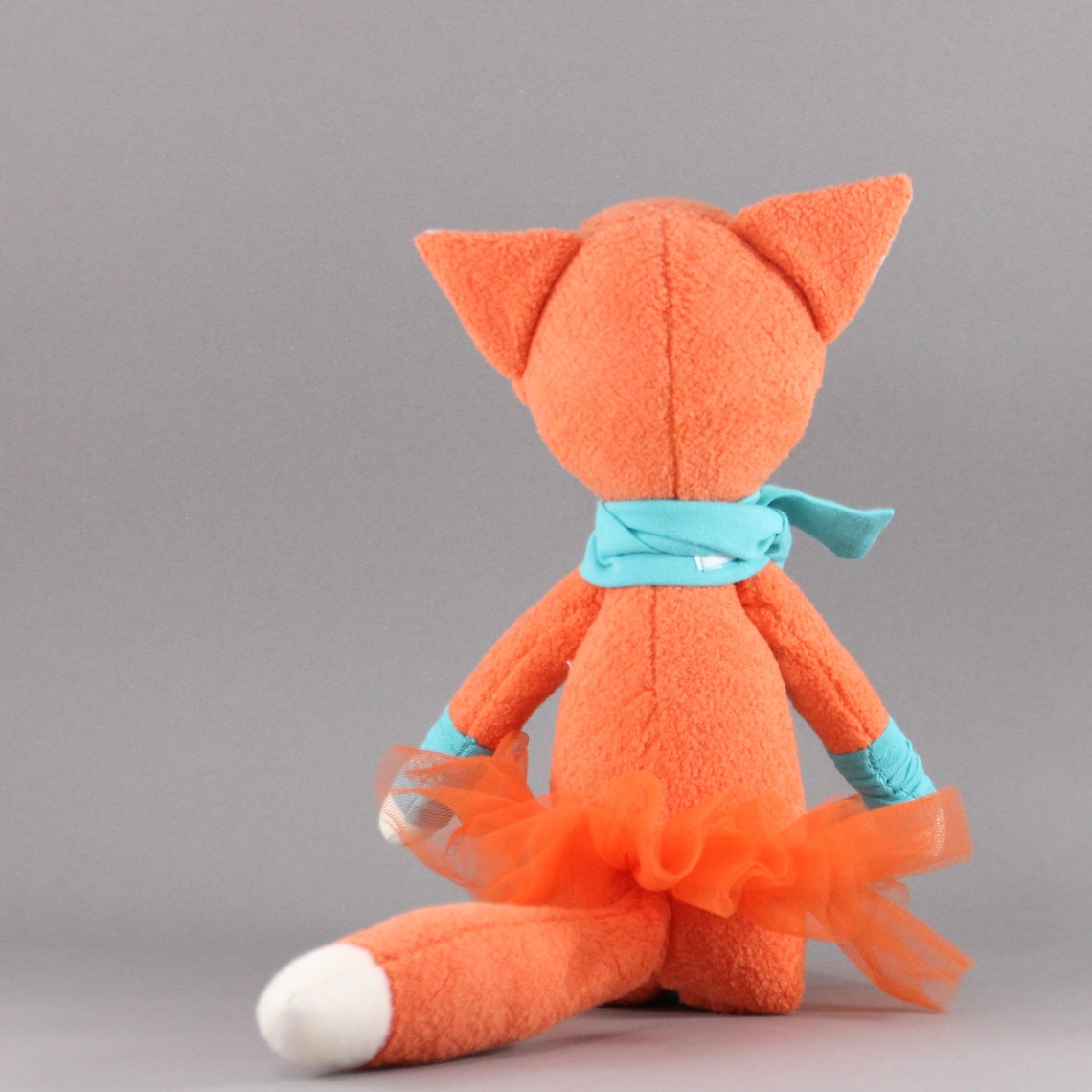 Red Fox Plush Toy Gift for Girls. Fox Softie for Baby Nursery - Etsy