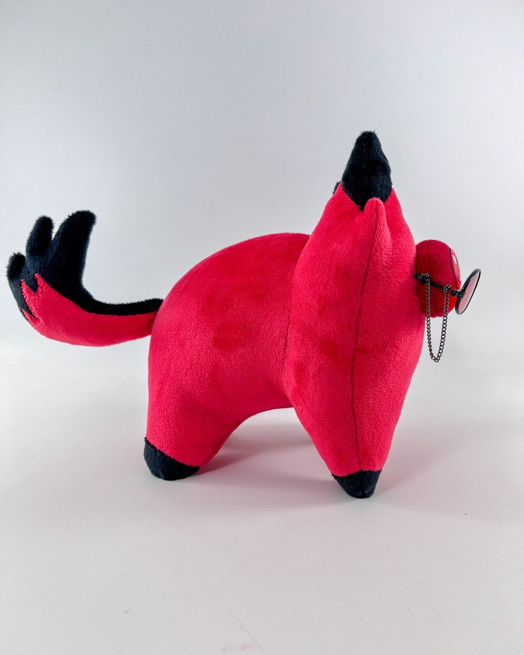 Alastor Cat Plush Toy. Cartoon Cat Alastor Stuffed Animal - Etsy