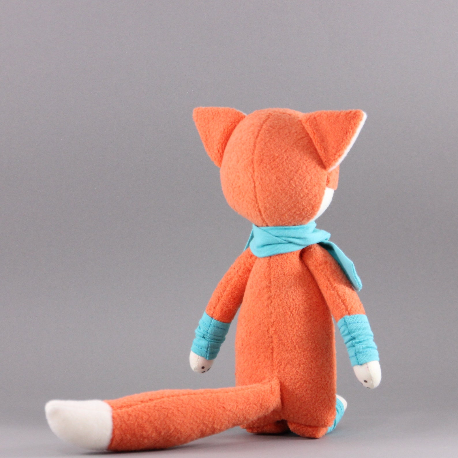 Orange Fox Soft Toy Gift for Kids. Red Fox Stuffed Toy. Autumn - Etsy