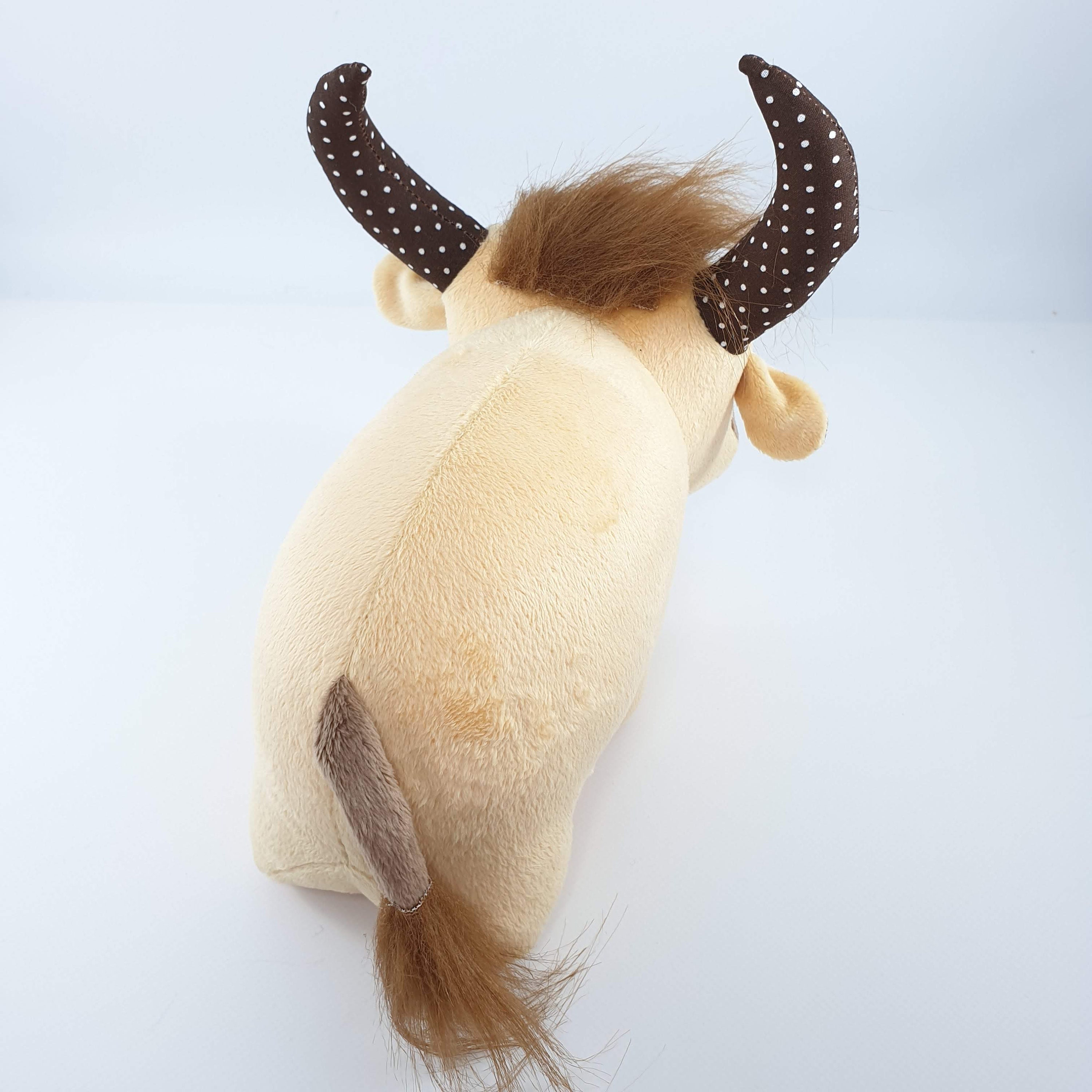 Don the Beige Buffalo. Buffalo Plush Toy. Sand Color Bison. - Etsy