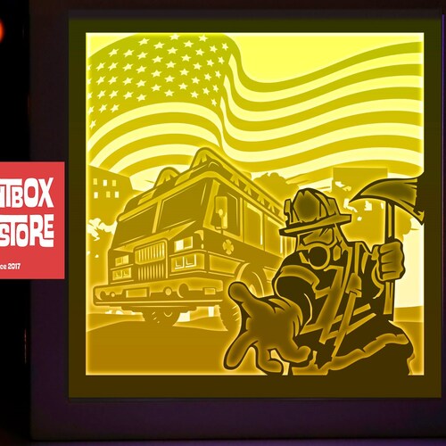 Hockey Paper Cut Light Box Shadow Box3d Layered Svg - Etsy