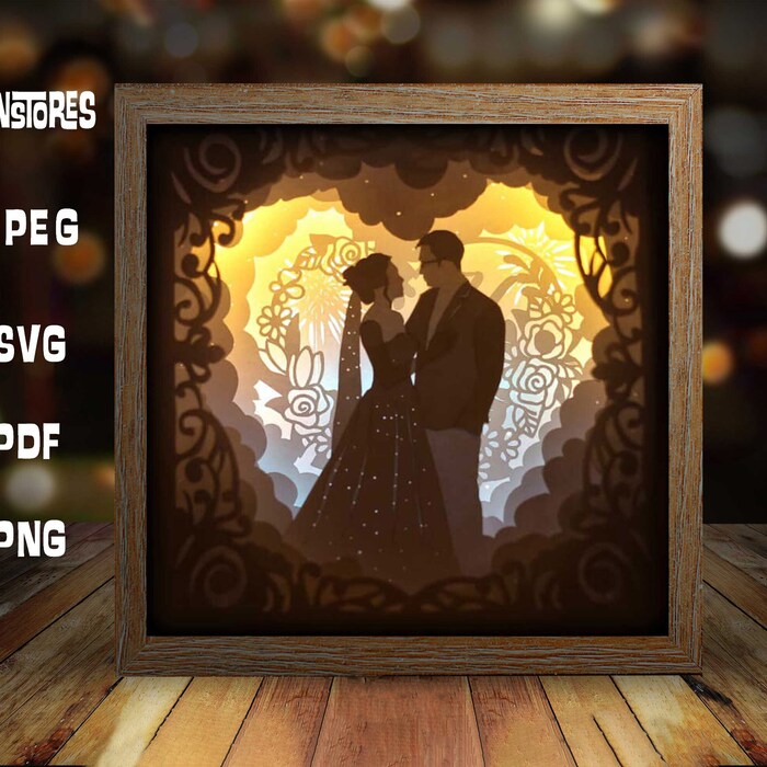 Shadow box template - Etsy.de