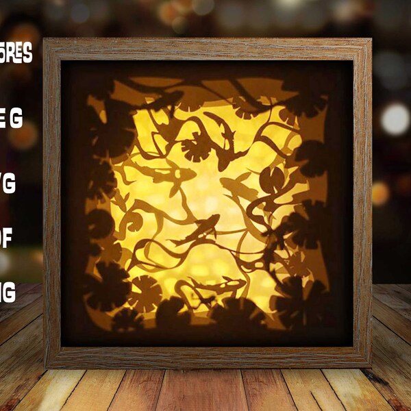 Fish Shadow Box - Etsy