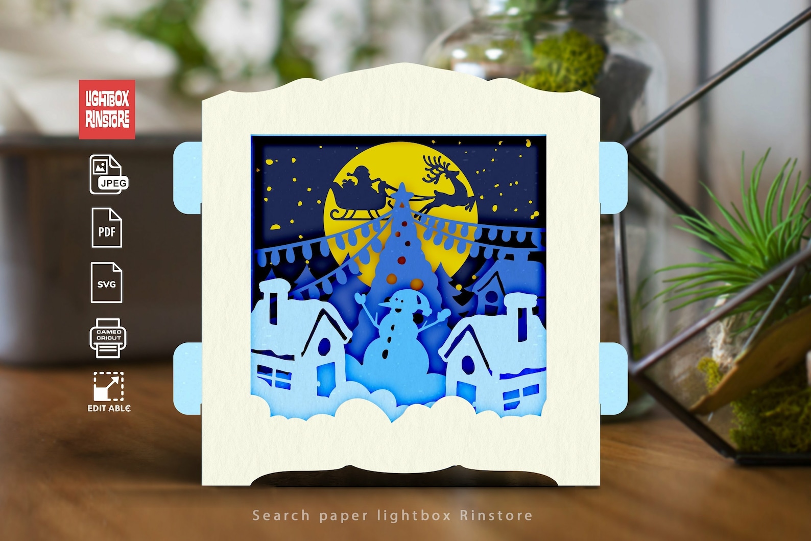 Combo 3D Pop up Cardtemplate SVG 3D Pop up Card Greeting Pop - Etsy