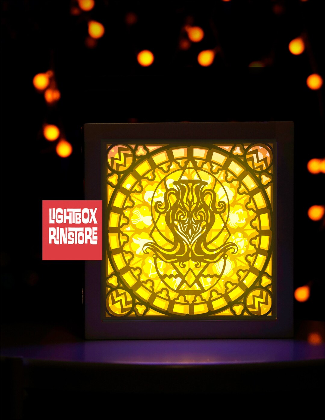 AQUARIUS Zodiac Sign Paper Light Box Template, SVG Files for Cricut and ...