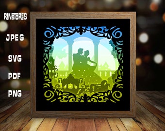 Princess Shadow Box - Etsy