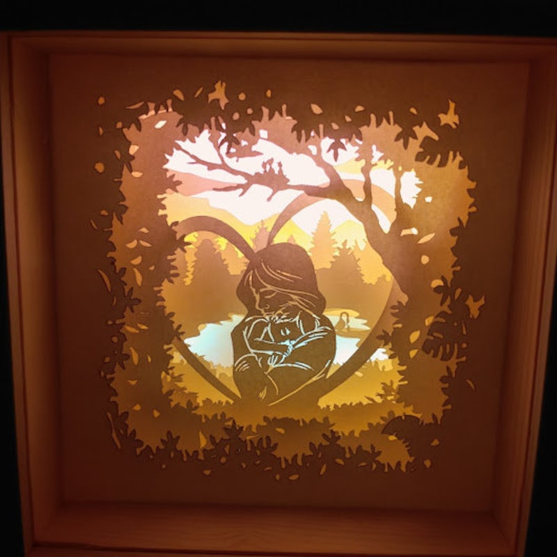 Mother Shadow Box - Etsy